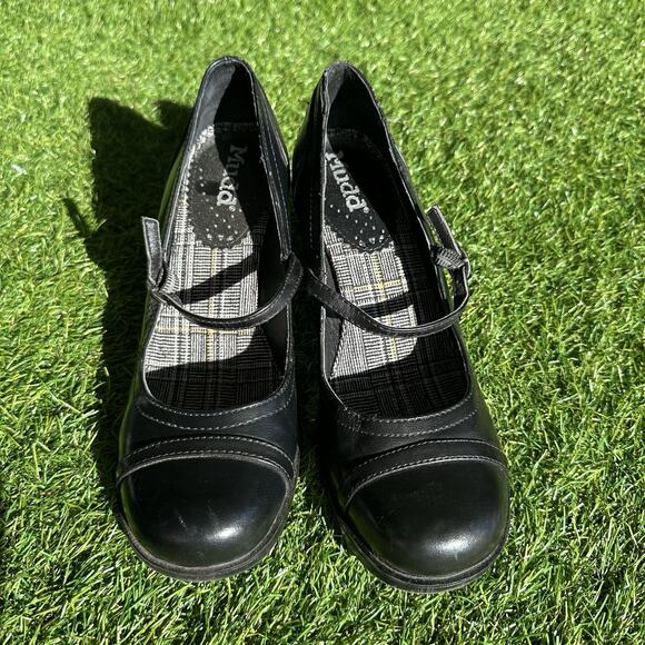 Mudd | Shoes | Vintage Mudd Shoes 8 M Black Kitten Heel Chunky Mary ...
